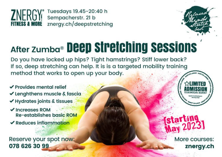 Deep Stretching with ZNERGY® – ZNERGY® – Zumba, Dance, Functional ...